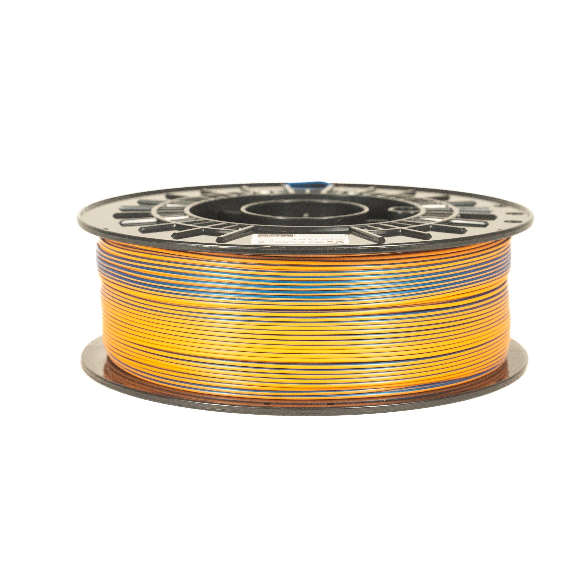 Dual-Color PLA+ - Silky Blue Orange - 1.75mm | 3D-Fuel - Made In USA